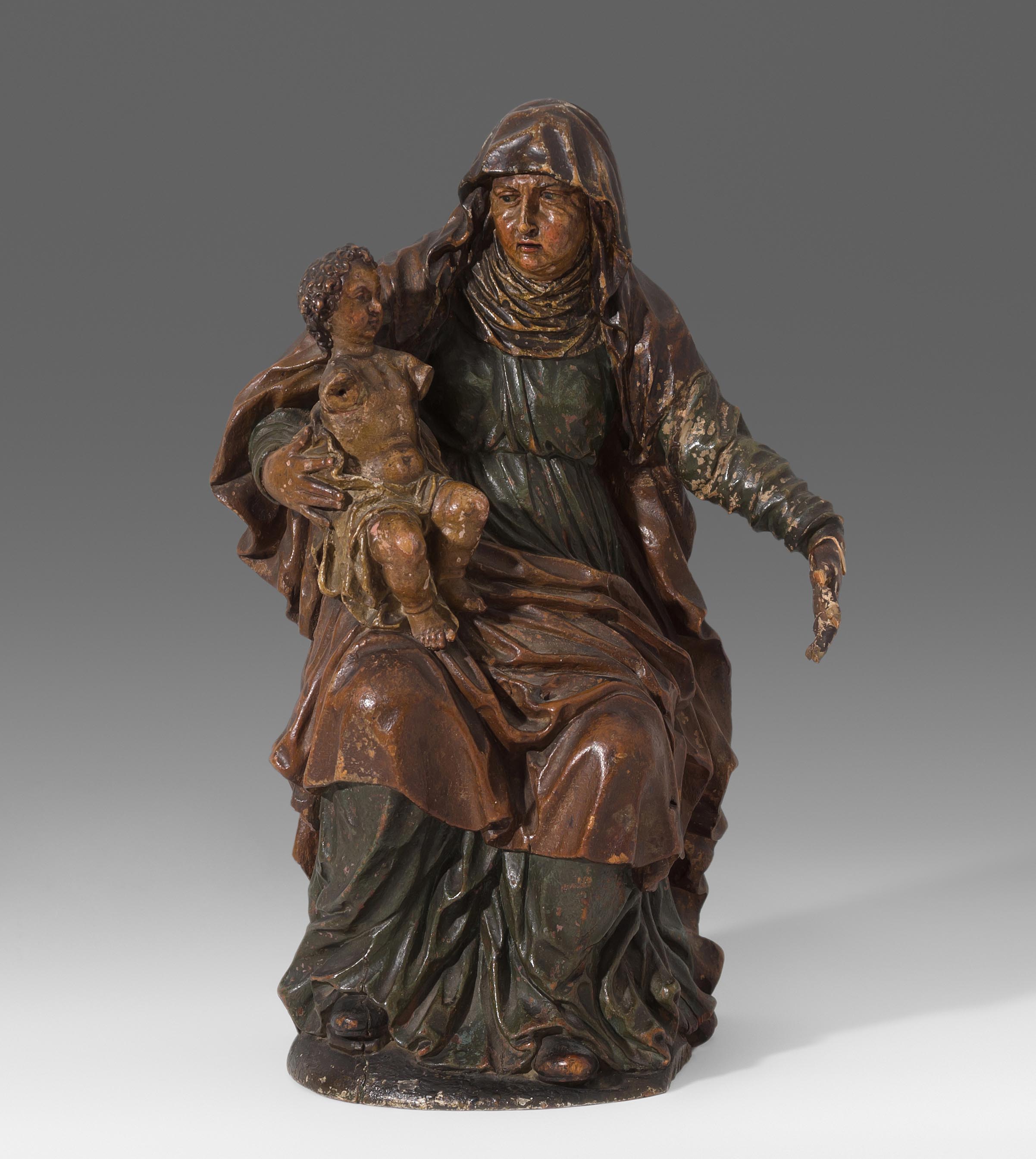 Hl. Anna mit Jesuskind - Schuler Auktionen Zürich