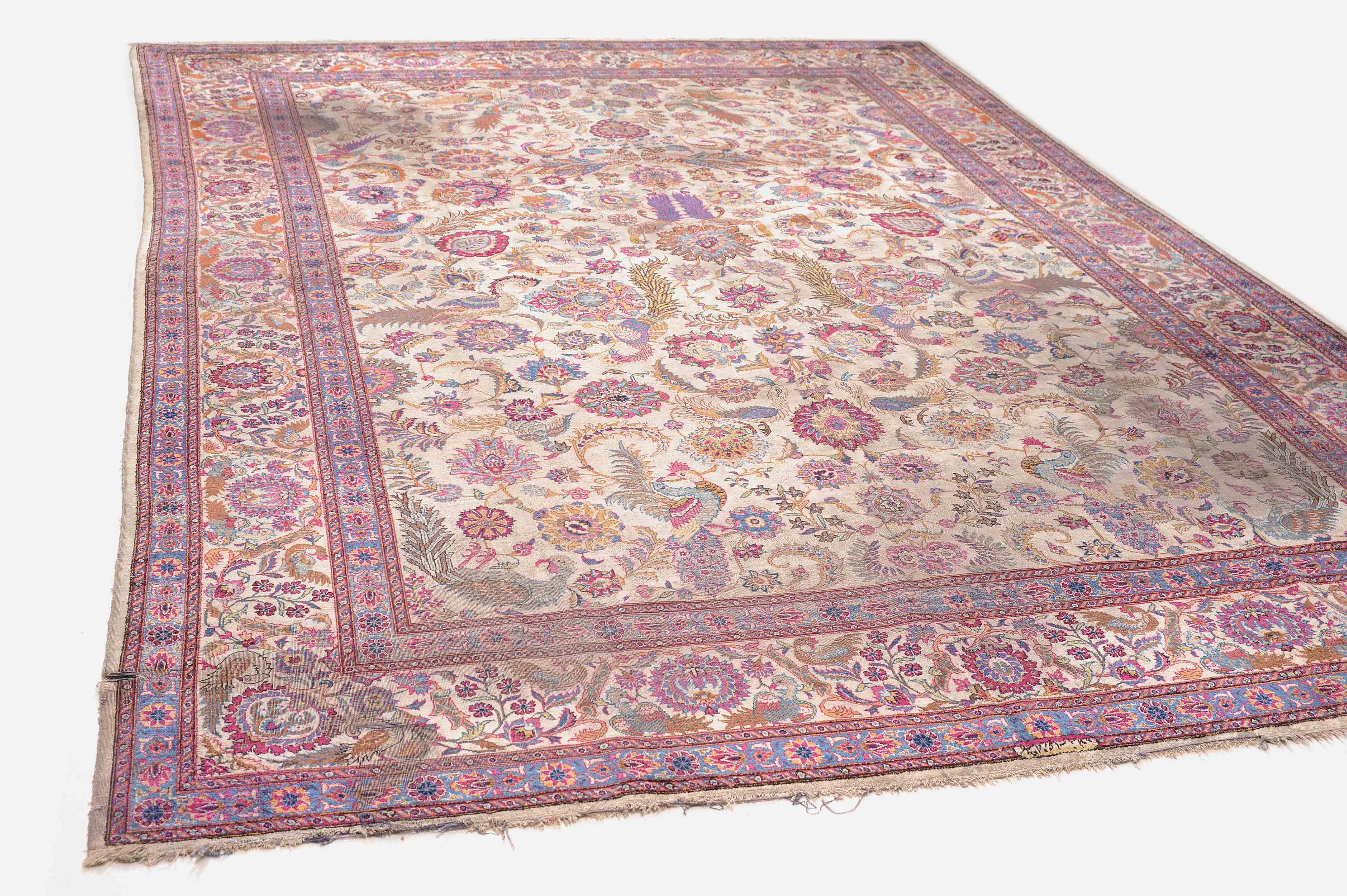 Kashan-Seide - Schuler Auktionen Zürich