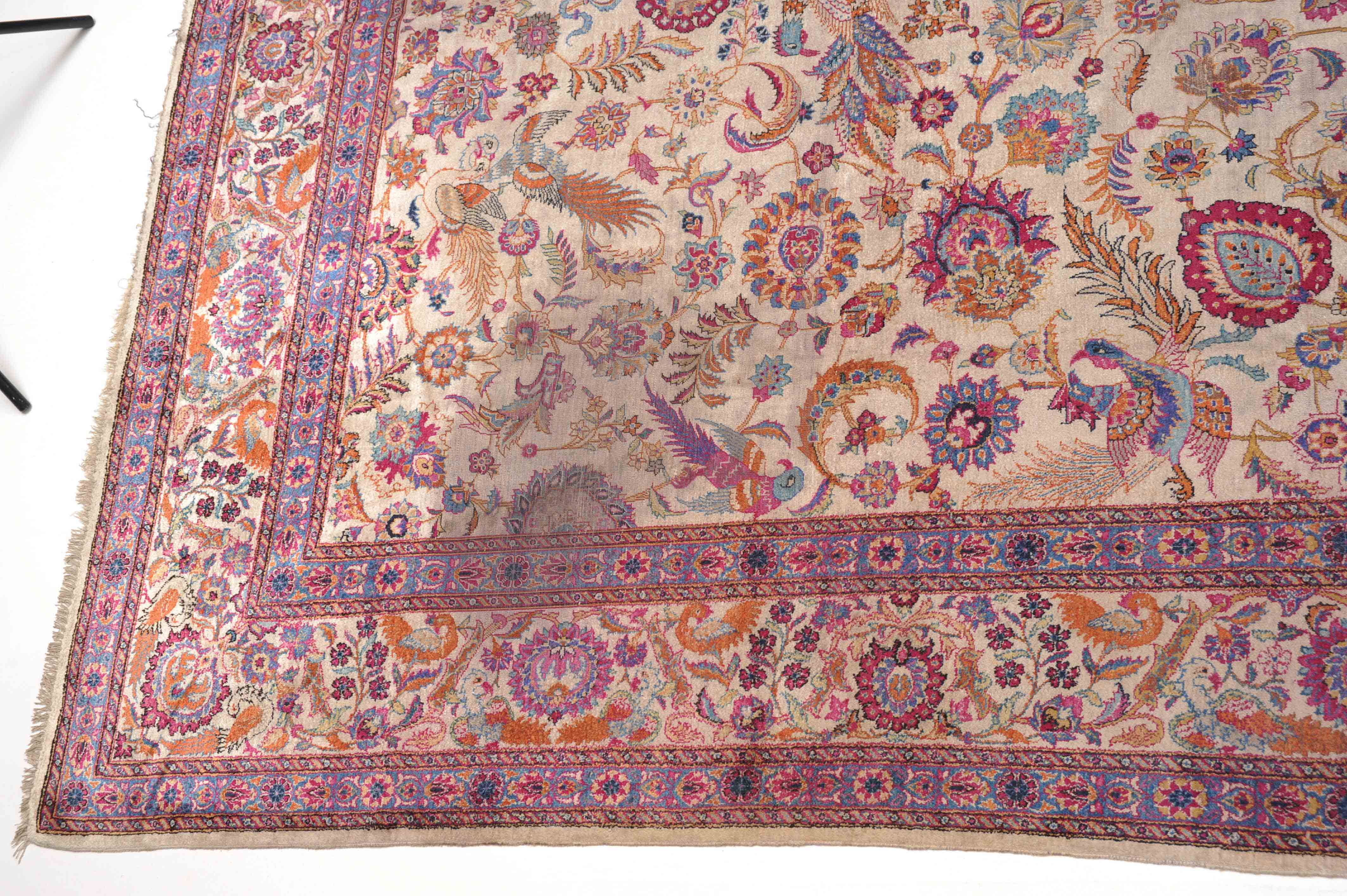 Kashan-Seide - Schuler Auktionen Zürich