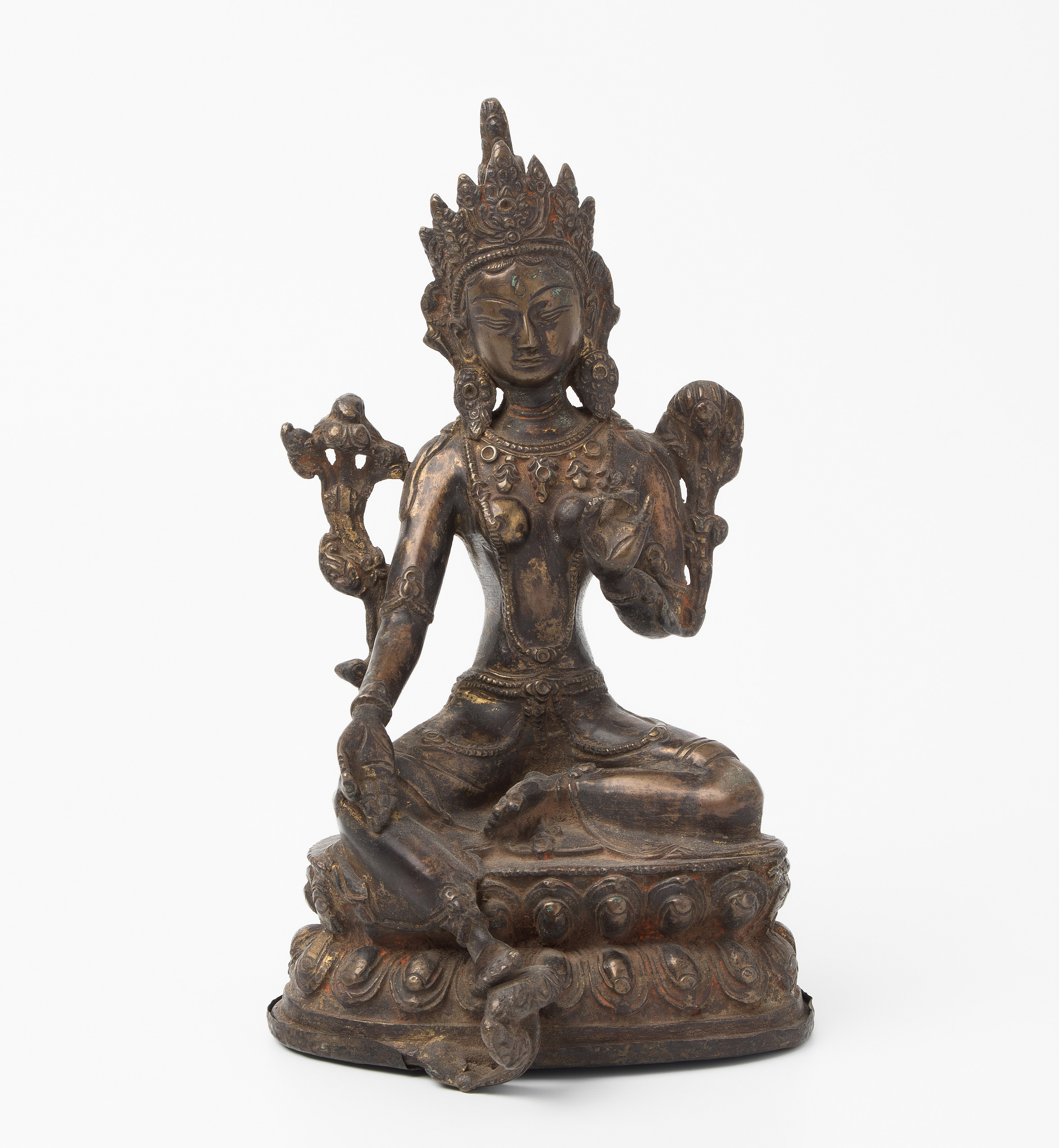 Figur der Grünen Tara - Schuler Auktionen Zürich