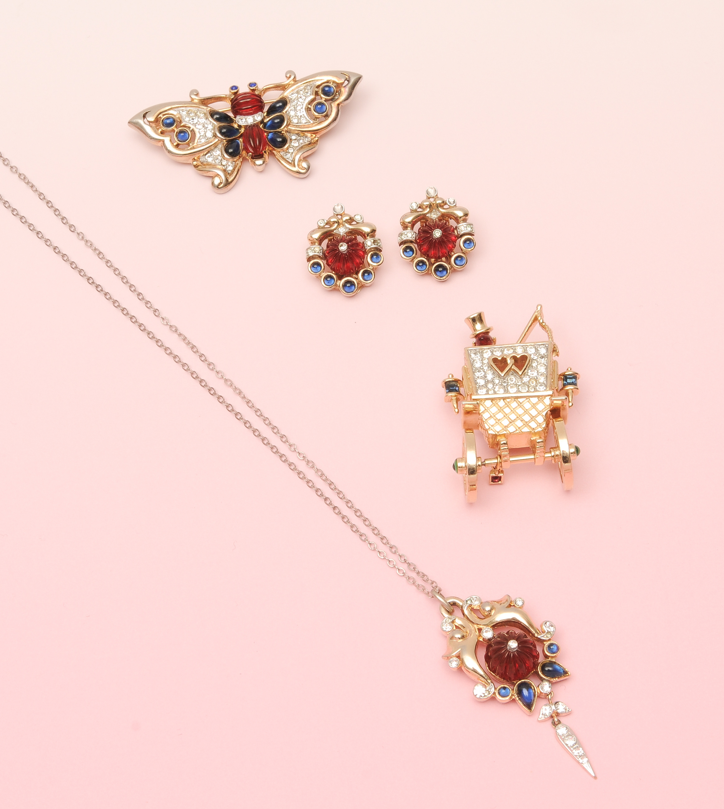 Trifari, "Moghul"-Set - Schuler Auktionen Zürich