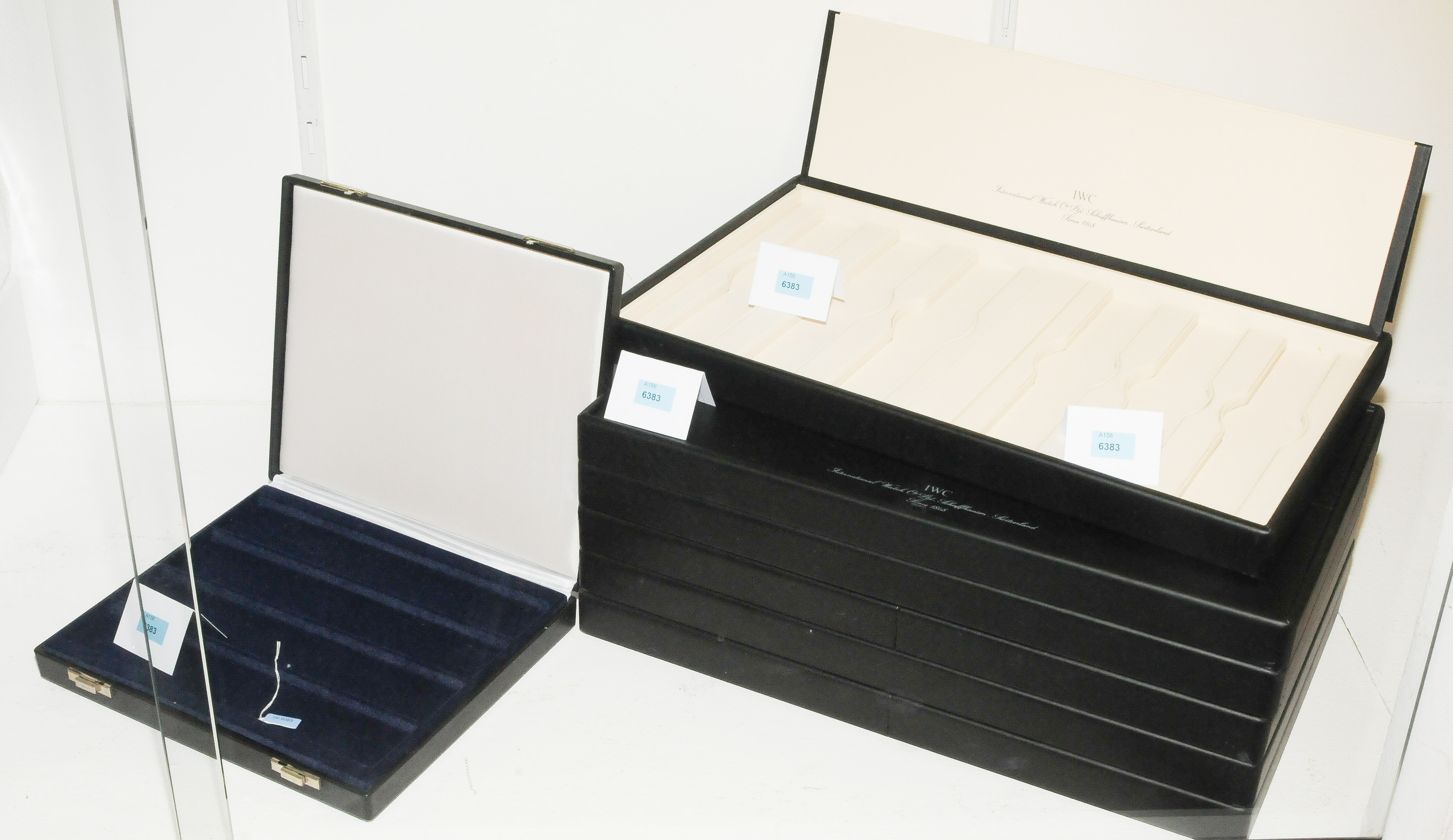 IWC Präsentationsboxen - Schuler Auktionen Zürich