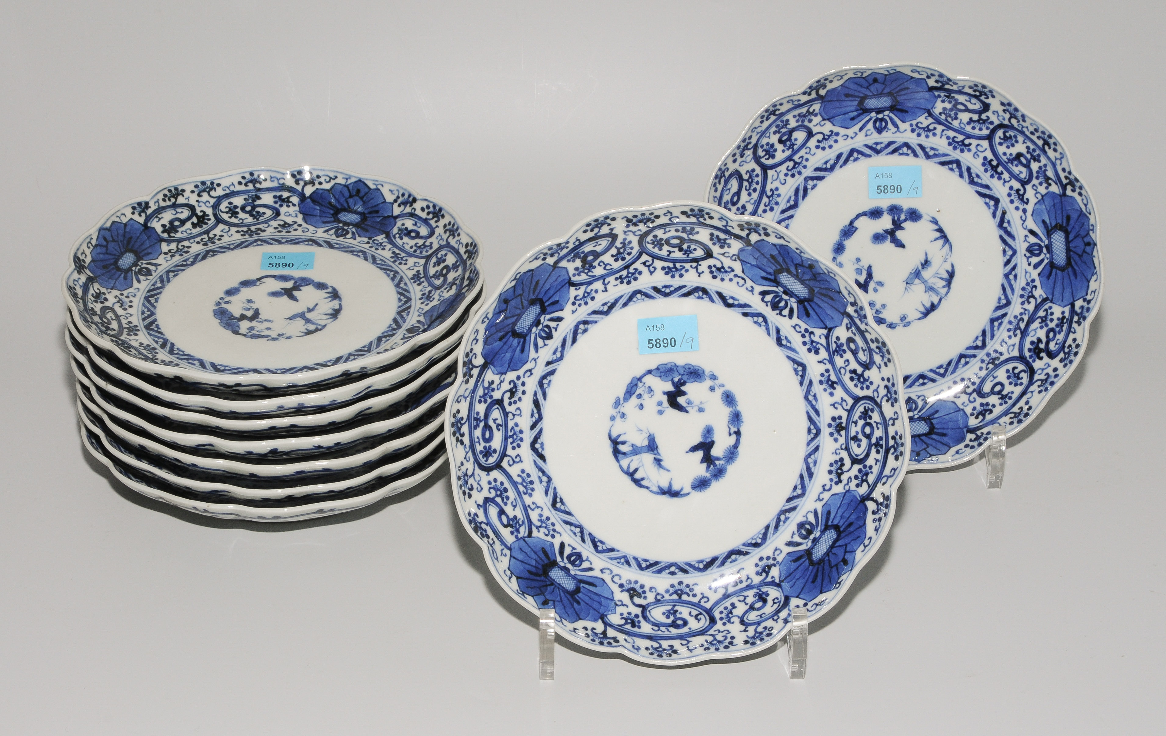 Lot: 9 Teller - Schuler Auktionen Zürich